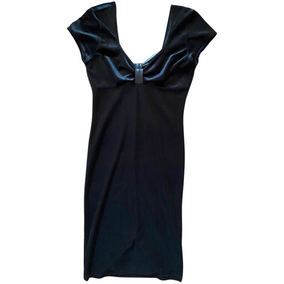 Demi Loon | Dresses | Demi Loon 5s 60s Vintage Velvet Bodycon Dress ...